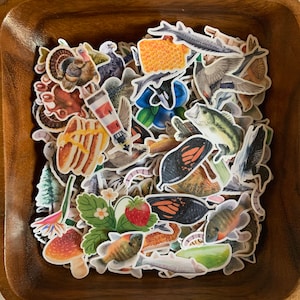 Mystery Mini Sticker Pack, Random Sticker Pack, Assorted Small Sticker ...