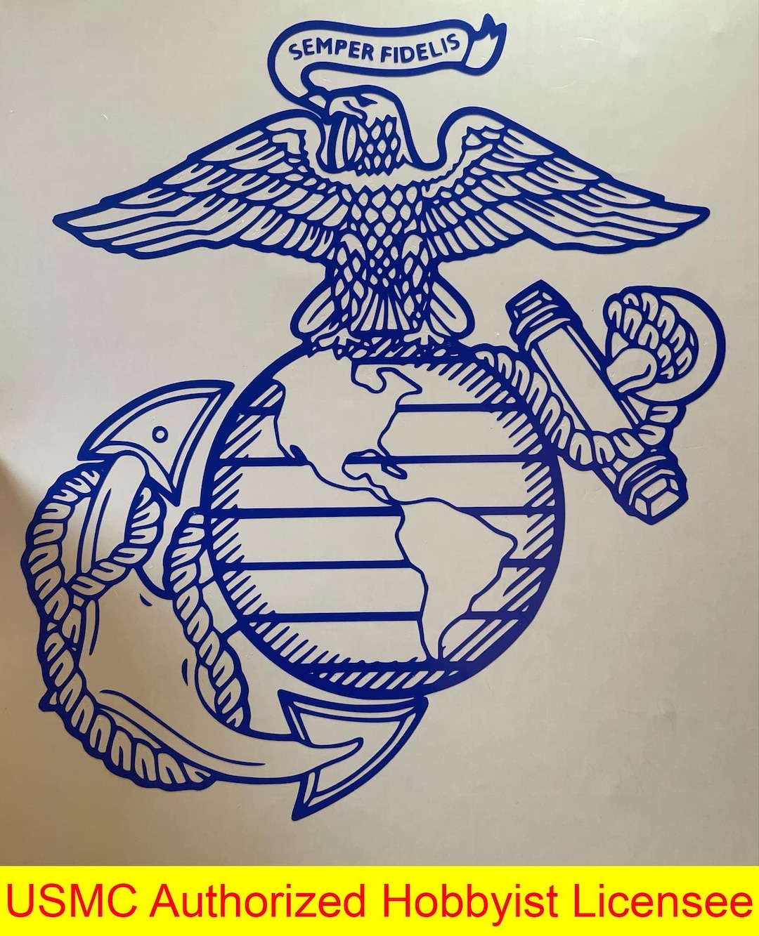 USMC Car Window Decal - Etsy