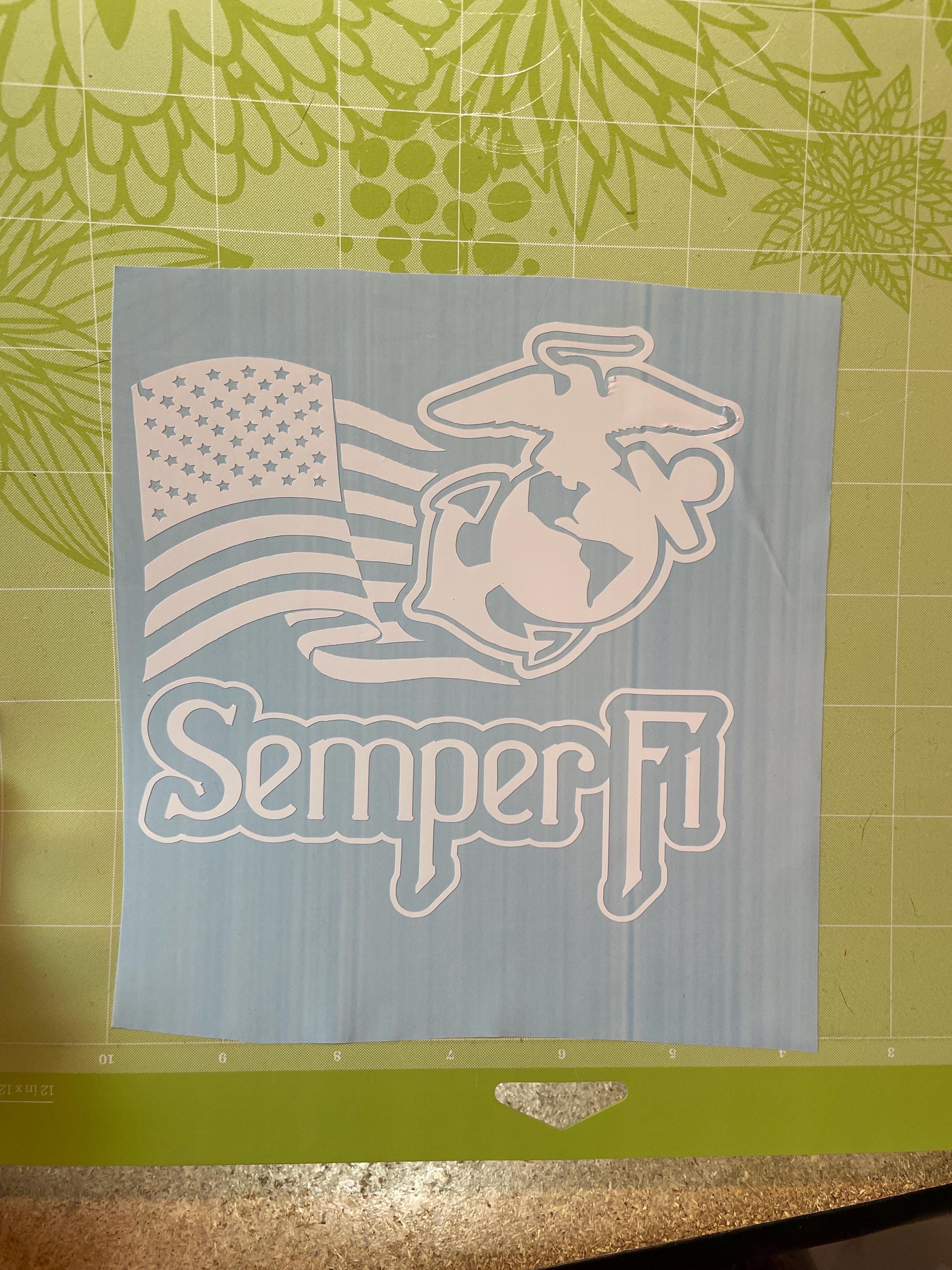 Marine Corps Decals - Etsy