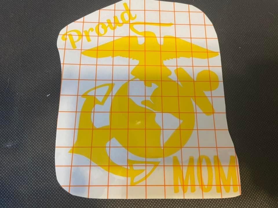 Marine Corps Decals - Etsy