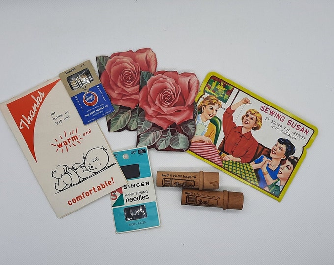 Vintage Needle Collection, Singer, Boye, Sewing Susan and Stanley - Etsy