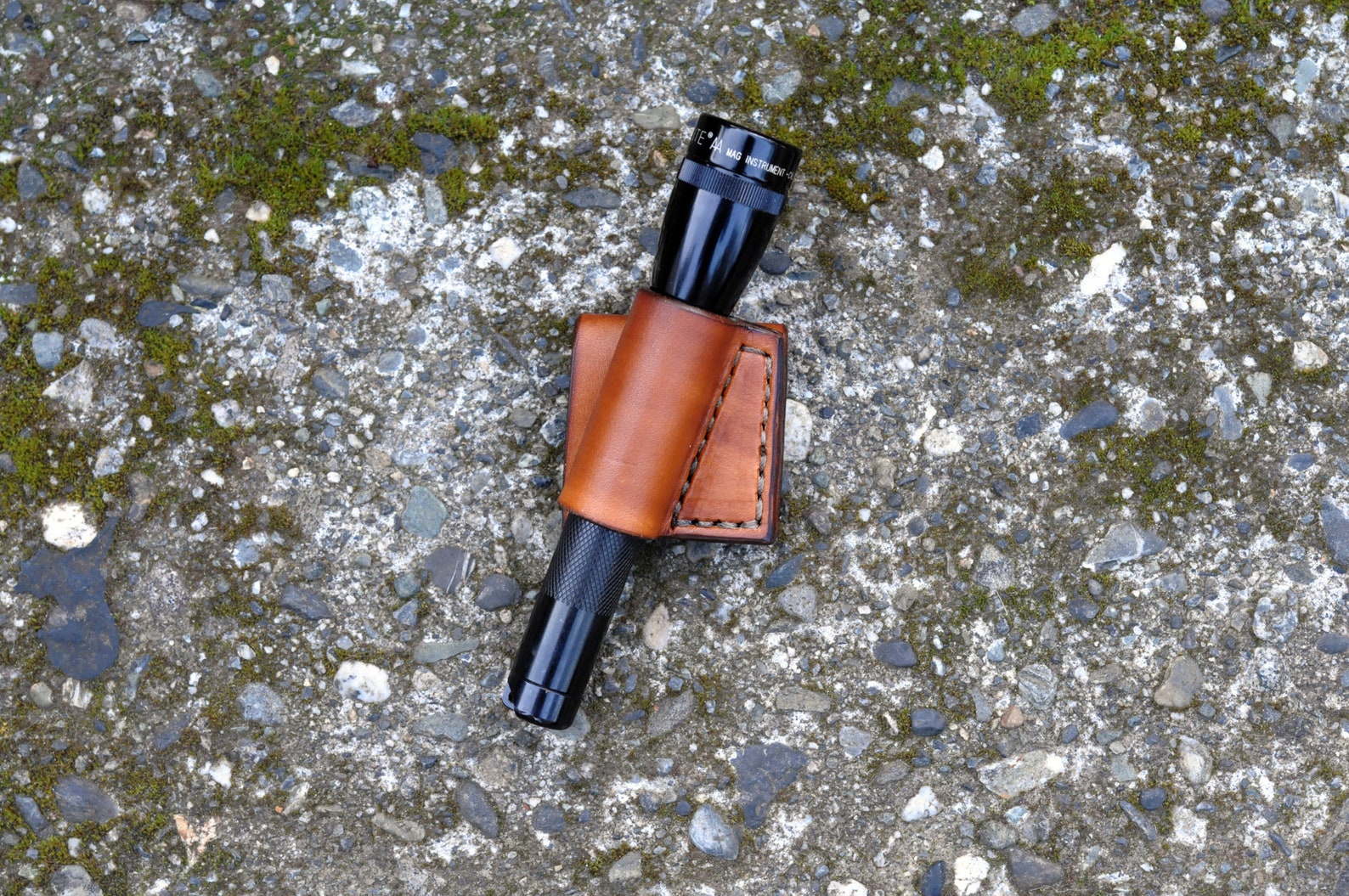 Flashlight Belt Carrier for Mini Maglite AA Flashlight L James Thieman ...