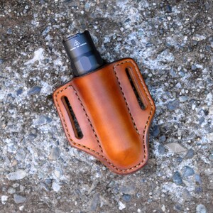 Flashlight Holder for 1" Diameter Flashlights, Vertical Carry L James ...