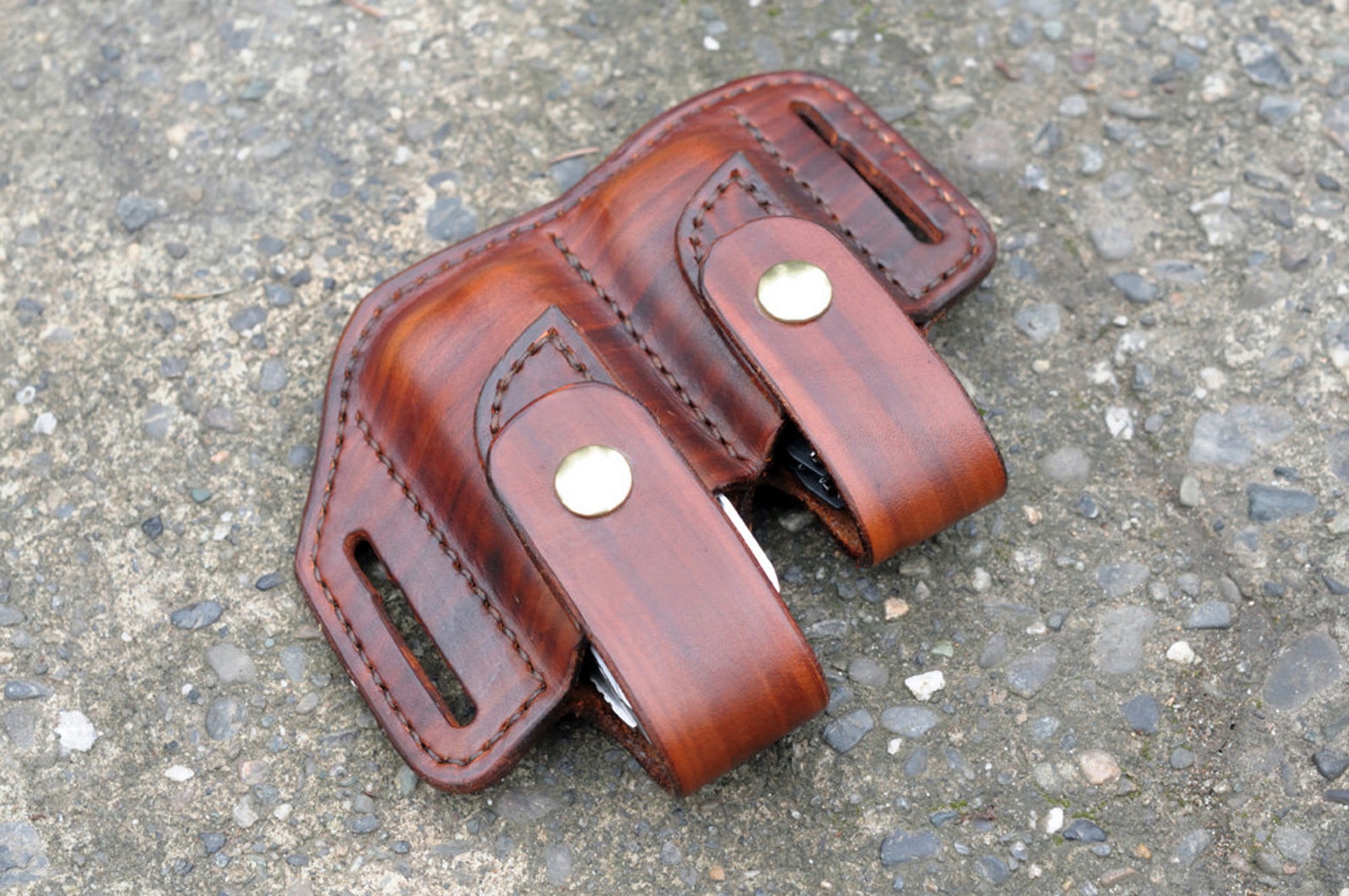 Leatherman Sheath for Surge Multitool + Extra Bits Sheath Snap Cover L ...