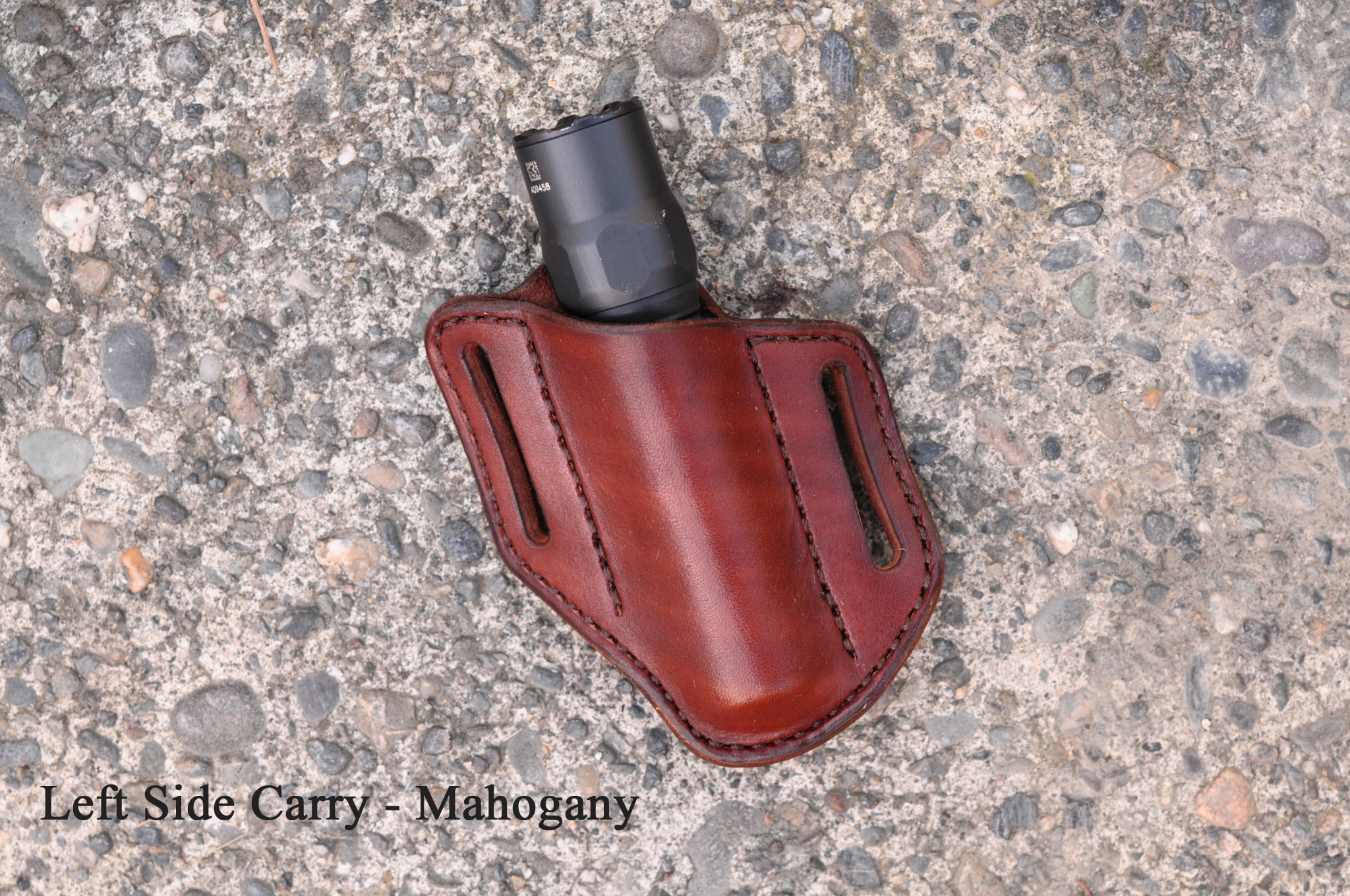 Flashlight holster for 1 diameter flashlights canted | Etsy