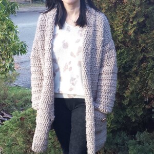 Cute 'n Comfy Crochet Winter Coat Pattern - Etsy