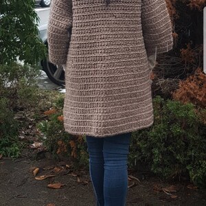 Classic Winter Coat Crochet Pattern - Etsy