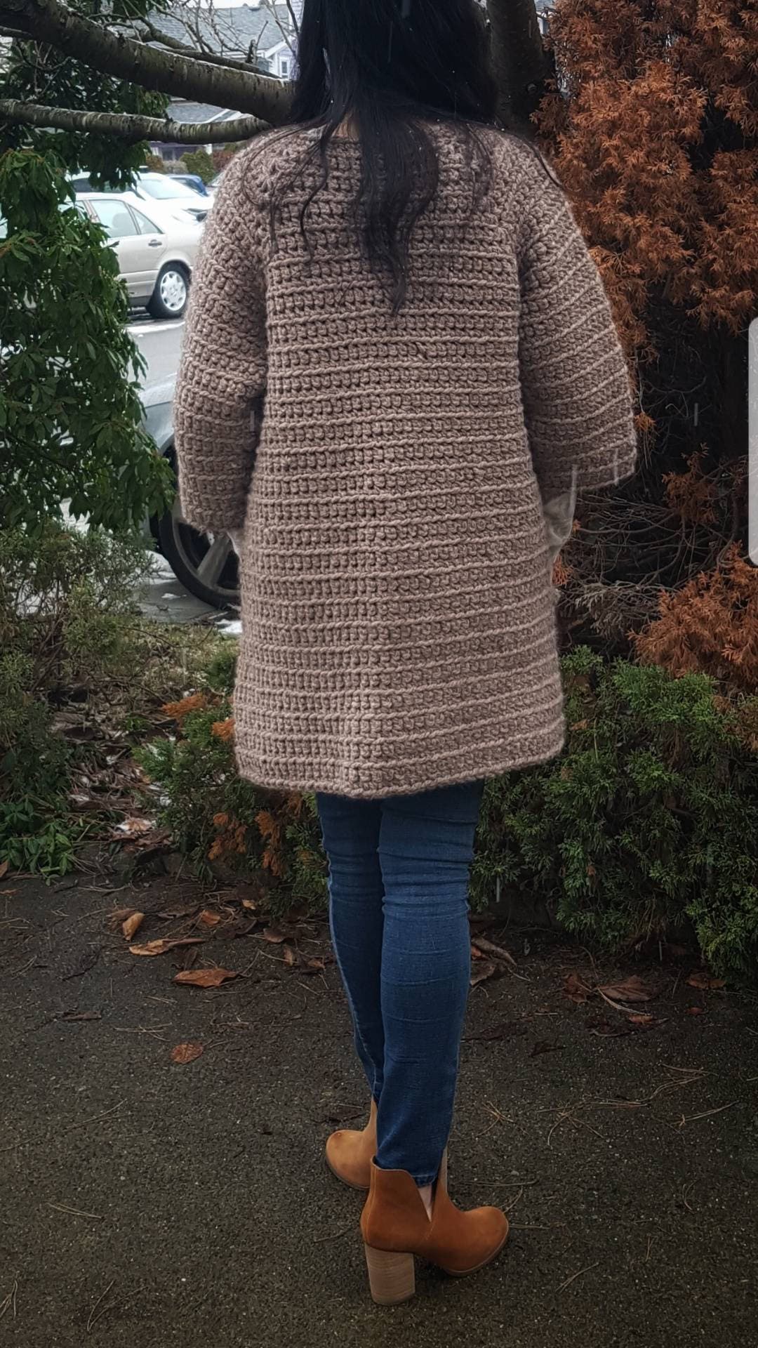 Classic Winter Coat Crochet Pattern - Etsy