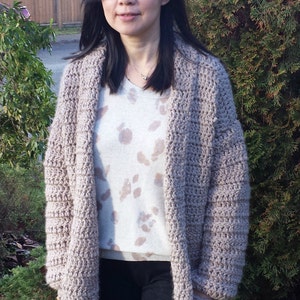 Cute 'n Comfy Crochet Winter Coat Pattern - Etsy