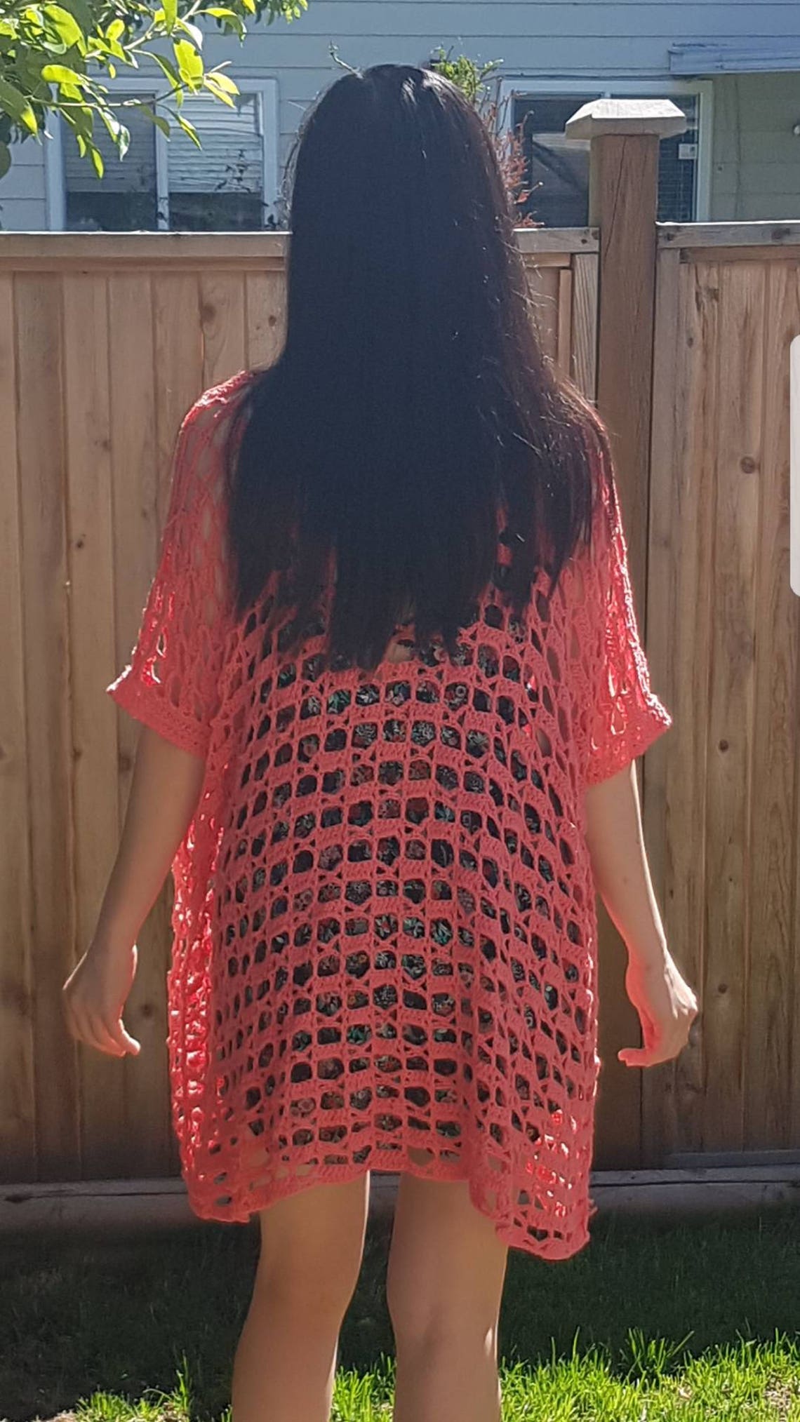 Easy One-piece Rectangle Crochet Cardigan Pattern - Etsy Canada