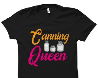 Canning T-shirt,jar Hoarder Mason Jar Love Canner Gift,funny Mom Shirt ...