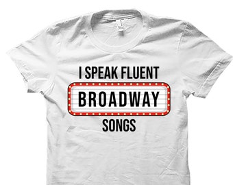 Broadway Musical Theatre Lover Shirt - Etsy