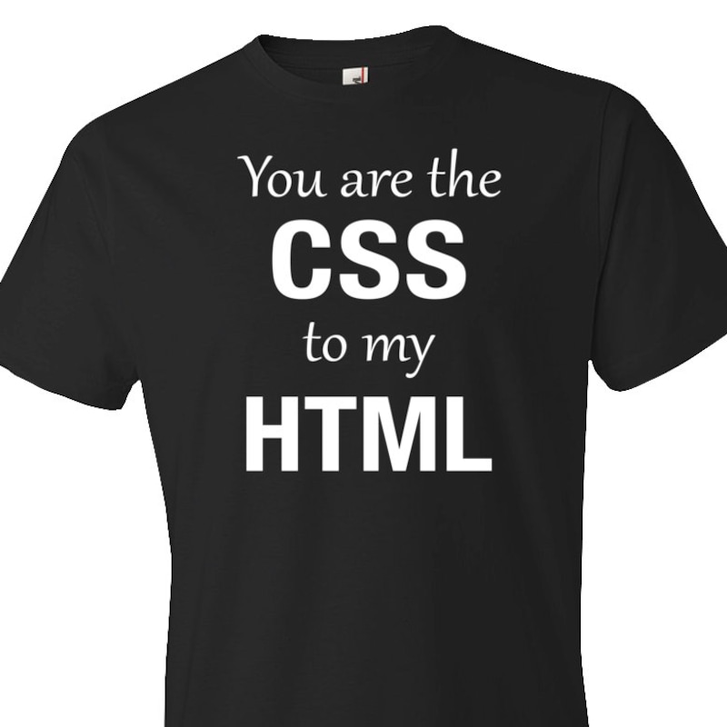 Css Html Tshirt - Etsy