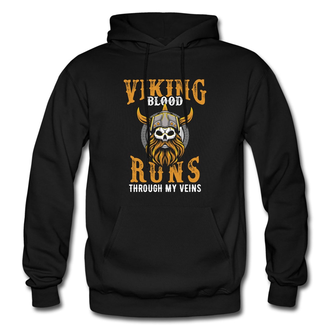 Viking Hoodie. Norse Clothing. Viking Pullover. Norse Sweater. Viking ...