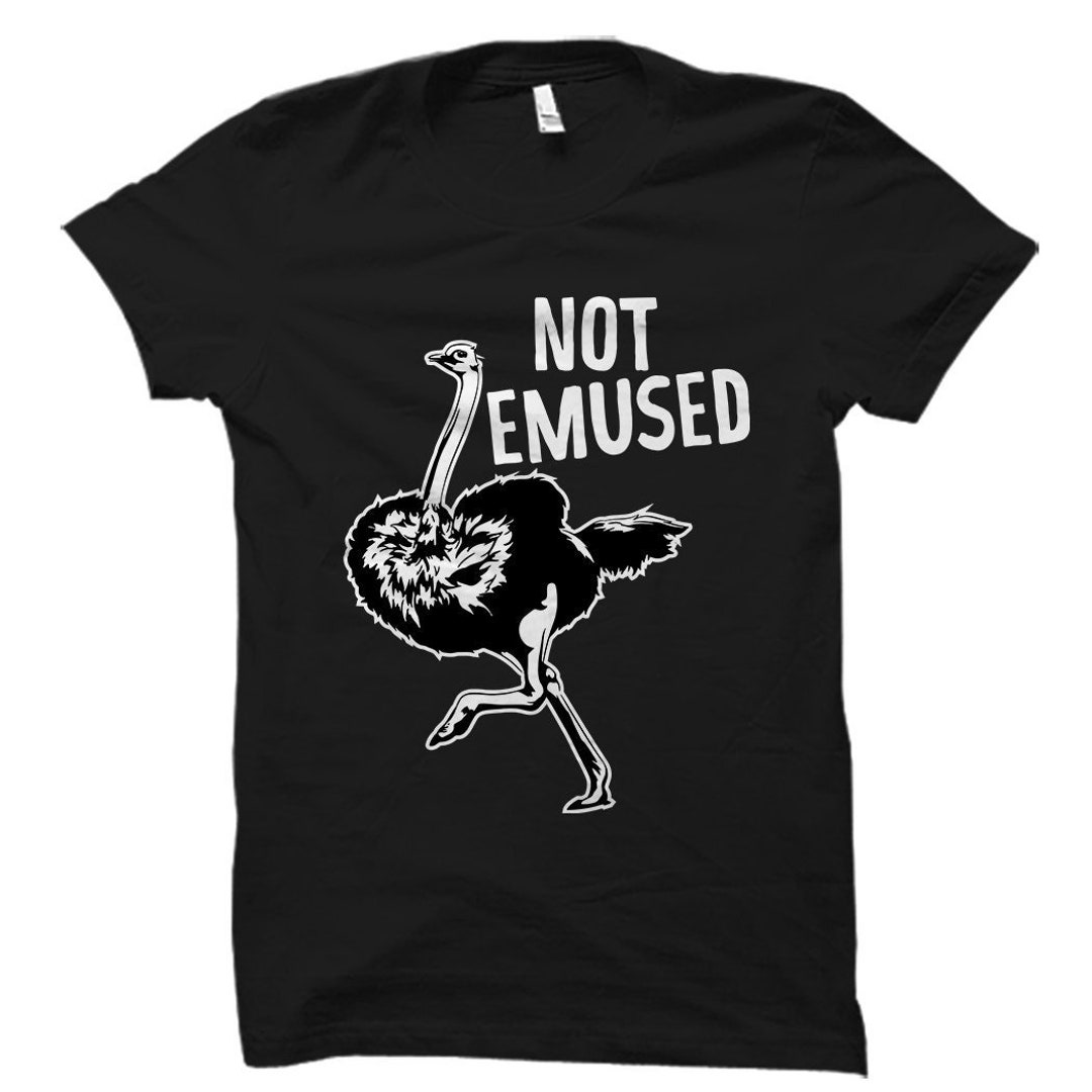 Emu Shirt. Emu Gift. Bird Shirt. Bird Gift. Funny Emu Shirt. Animal ...