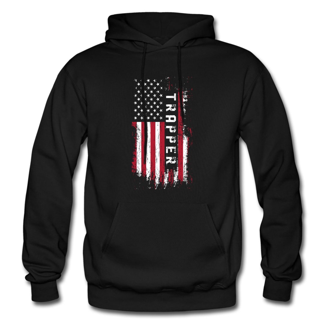 Trapper Hoodie. Trapping Sweatshirt. Trapping Sweater. Trapper Pullover ...