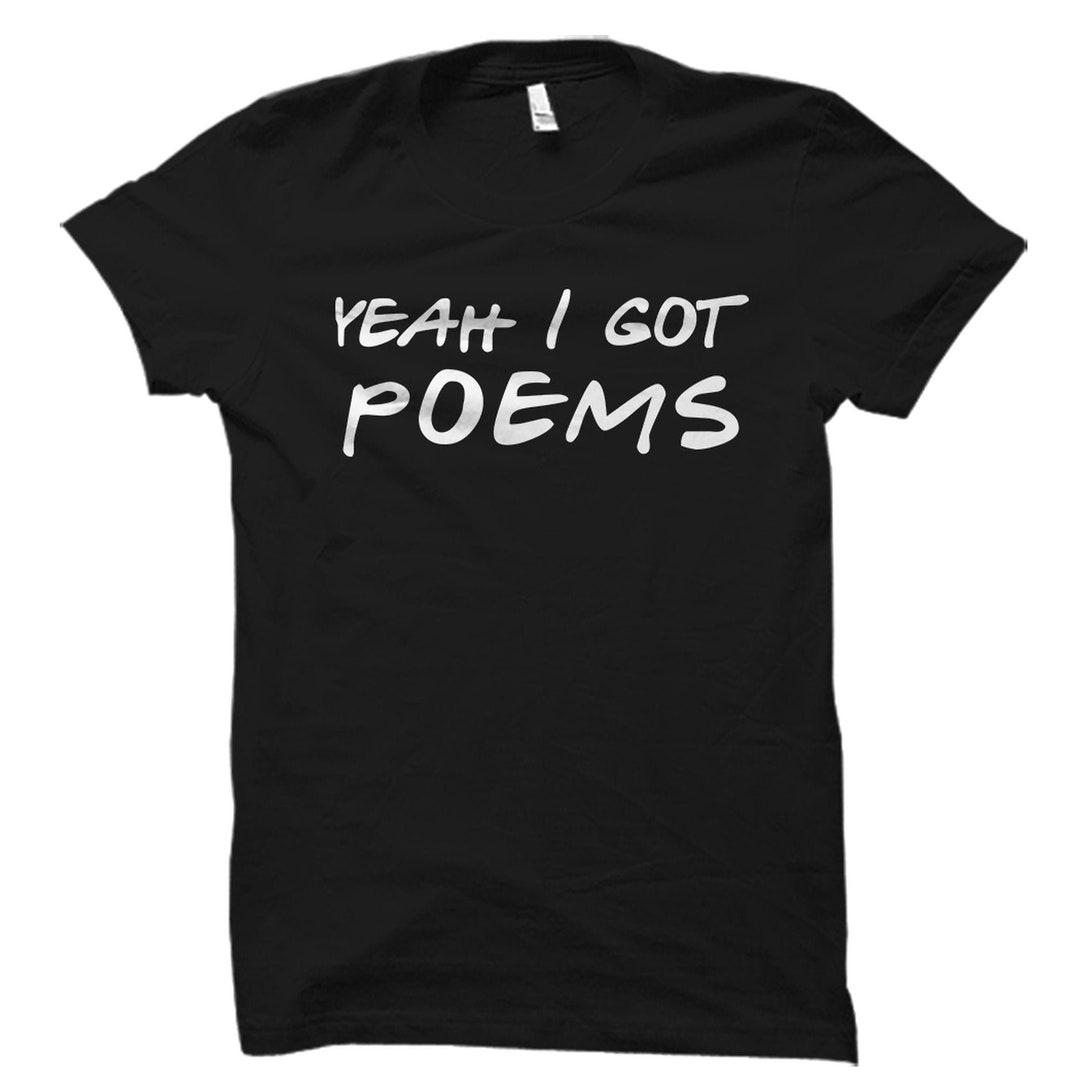 Poem Shirt. Poem Gift. Poetry Shirt. Poetry Lover Gift. Poetry Lover ...