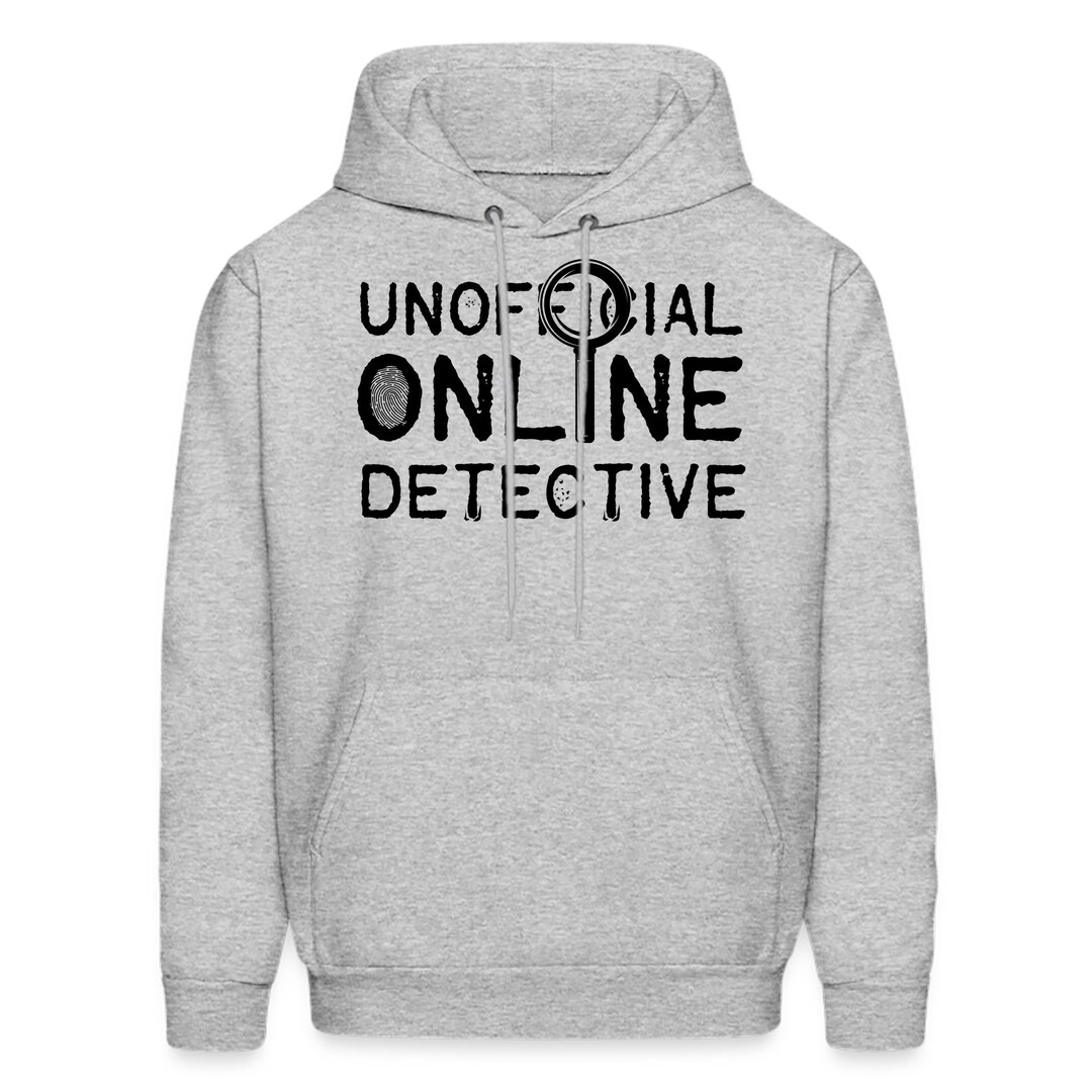 True Crime Hoodie. True Crime Gift. Detective Hoodie. Detective Gift ...