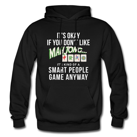 Mahjong Hoodie Mahjong Clothing Funny Pullover Mahjong - Etsy