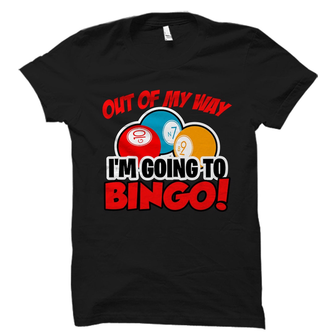 Bingo Shirt. Bingo Gift. Bingo Gifts. Bingo Player Gift. Bingo T-shirt ...