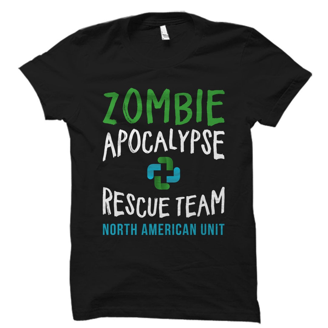 Zombie Apocalypse Shirt. Zombie Shirts. Zombie Gifts. Horror Shirt ...
