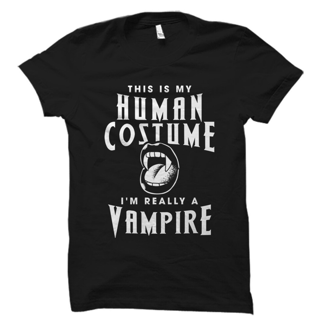 Vampire Shirt for Vampire Fan Shirt Vampire Costume Shirt Vampire Gift ...