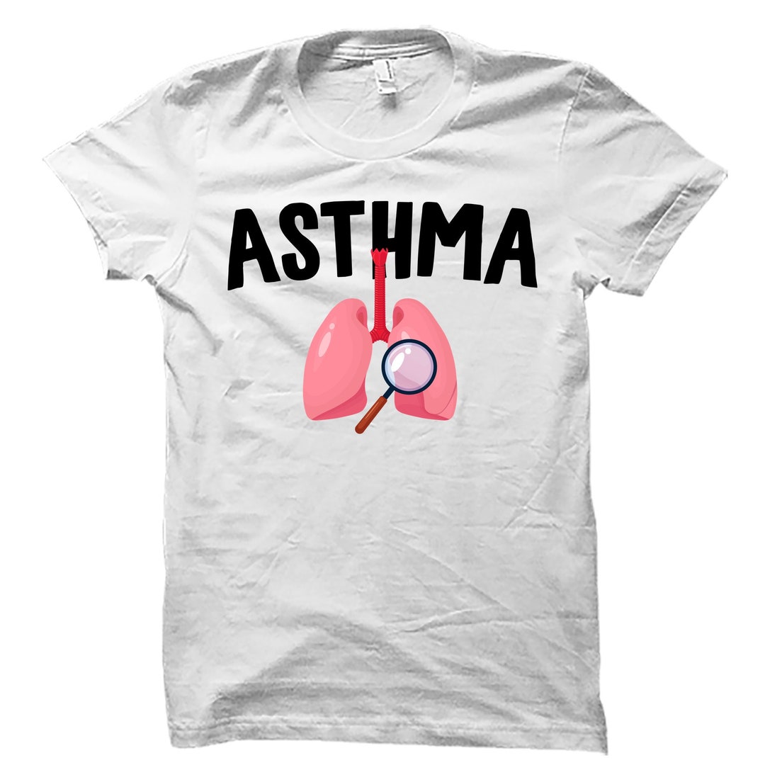 Asthma Shirt. Asthma Gift. Asthma Awareness. Asthma Survivor. Inhaler ...