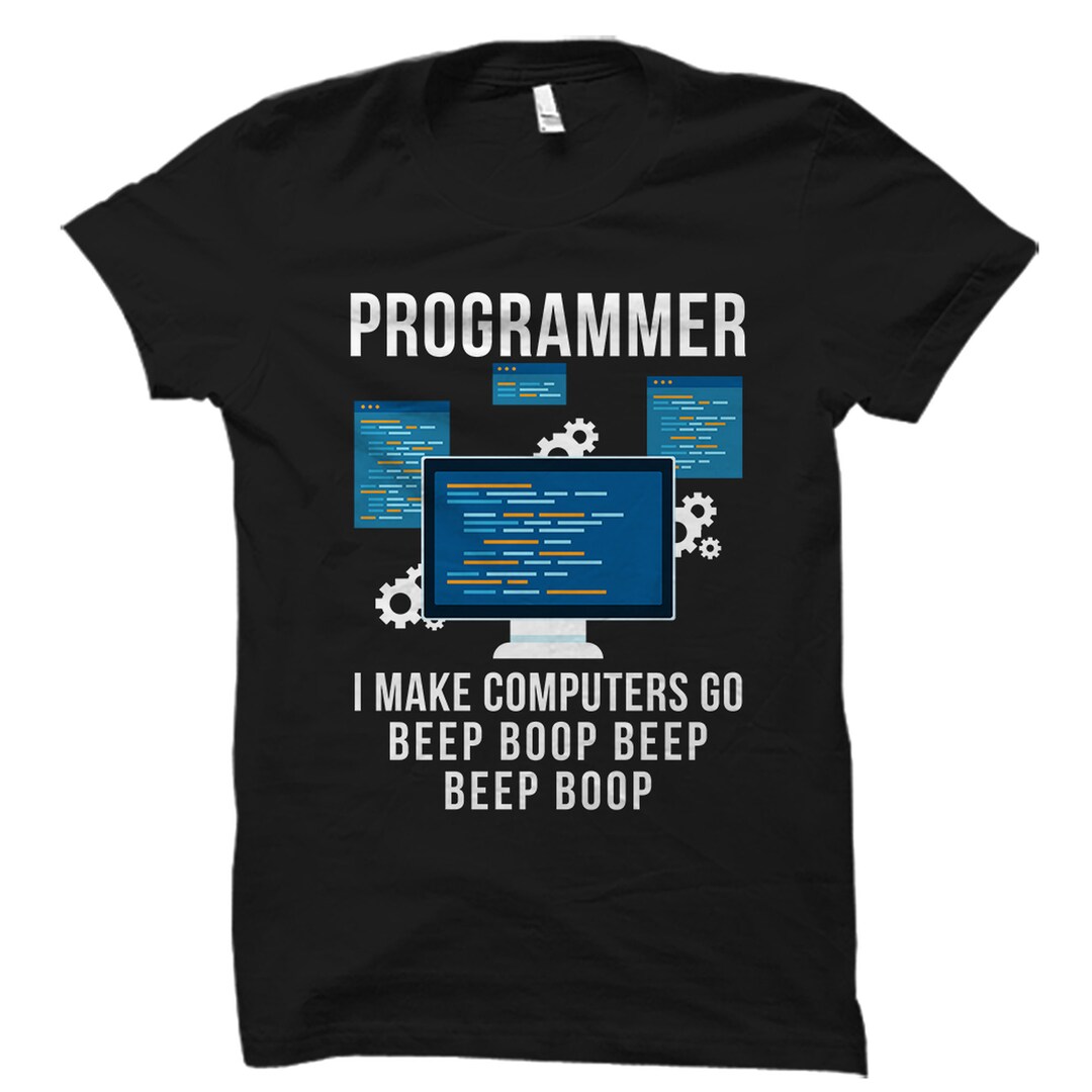 Programmer Shirt. Programmer Gift. Programming T-shirt. Developer Shirt ...