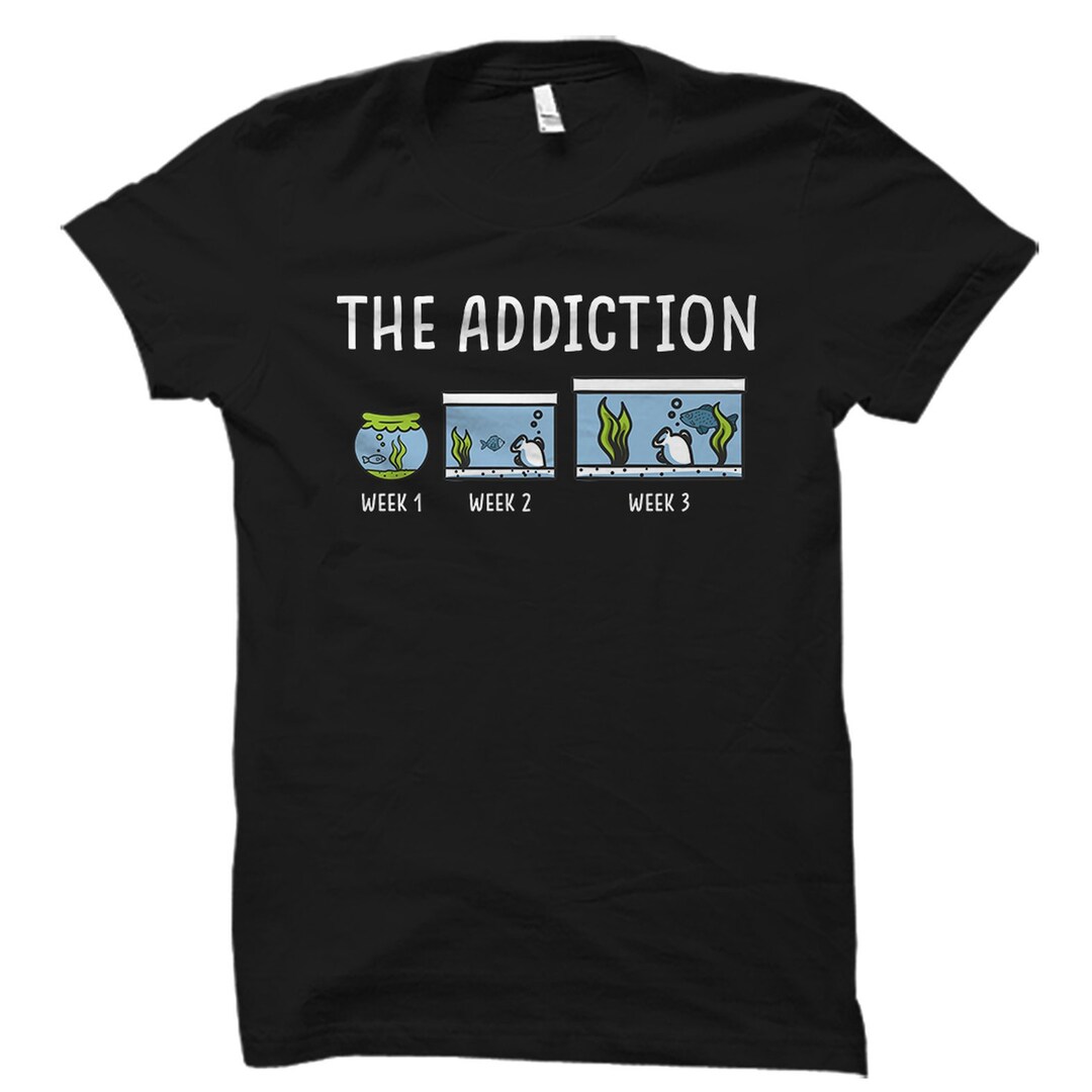 Aquarium Shirt. Aquarium T-shirt. Aquarium Gift. Fish Tank Shirt. Fish ...