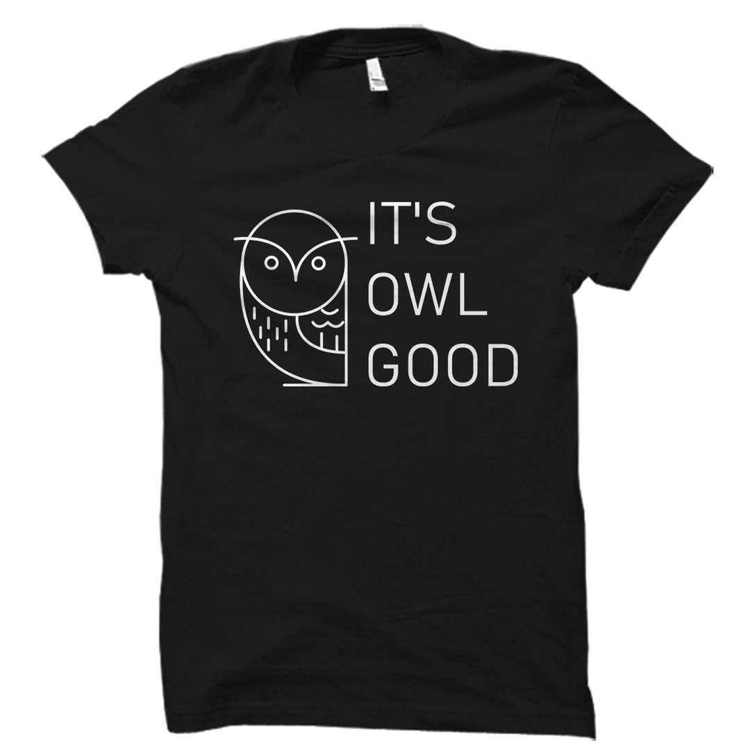 Owl Shirt Bird Shirt Gift for Owl Lover Owl Lover Gift Owl T-shirt Owl ...
