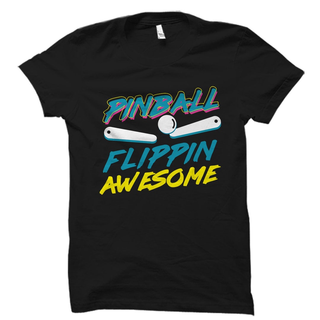 Pinball Gift. Pinball Shirt. Arcade Gamer Gift. Arcade T-shirt. Arcade ...
