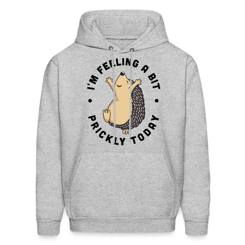 Hoodie Men Hedgehog - Etsy