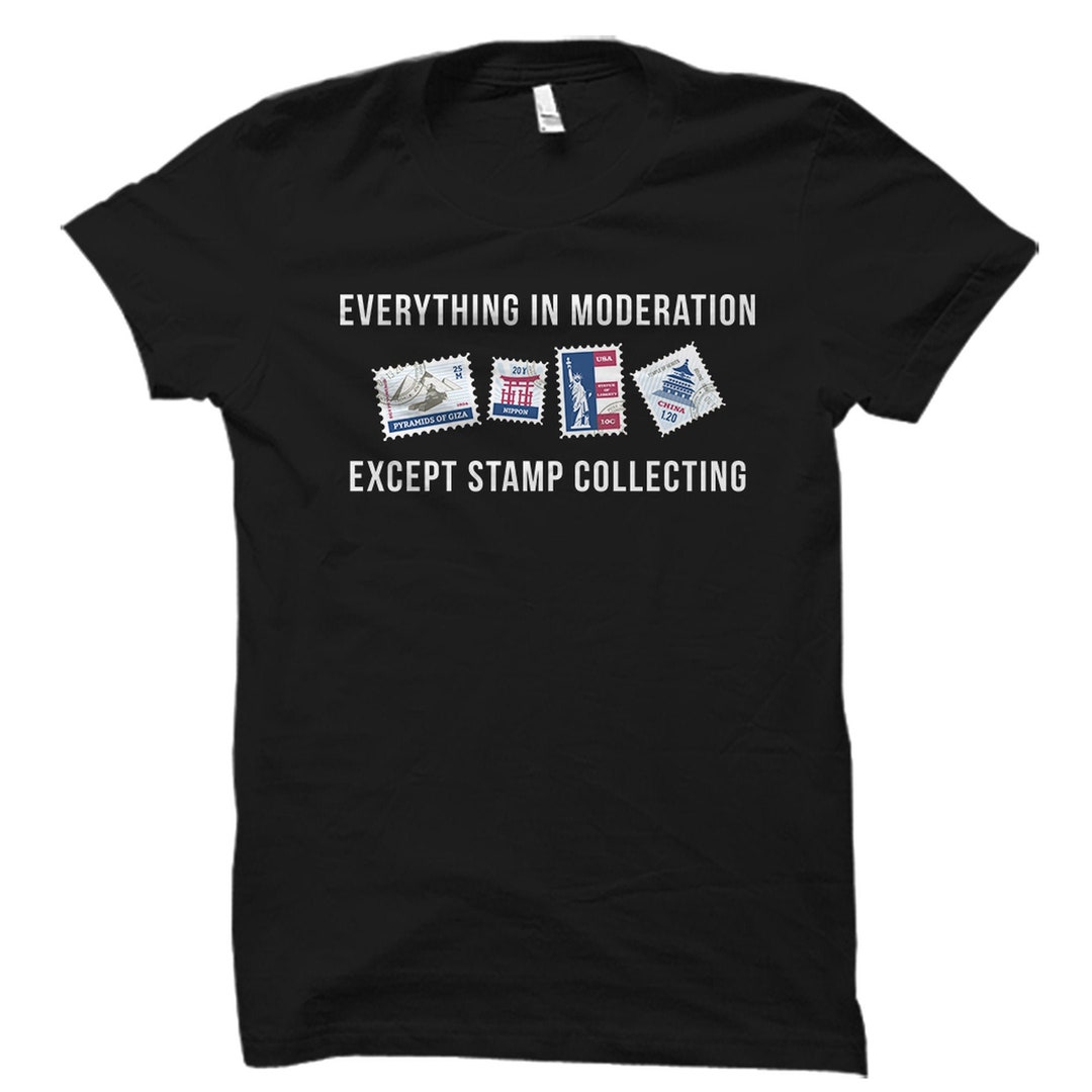 Stamp Collector Shirt. Stamp Collector Gift. Stamp Collecting Shirt ...