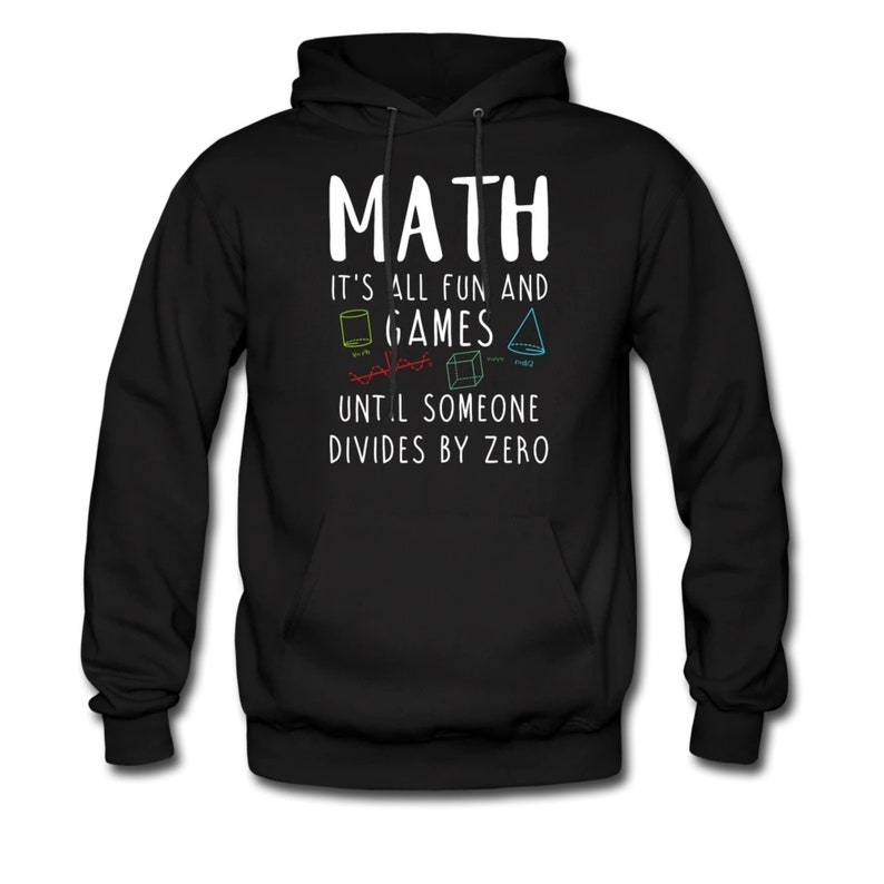 Math Hoodie Math Teacher Sweatshirt Math Pullover Math Etsy