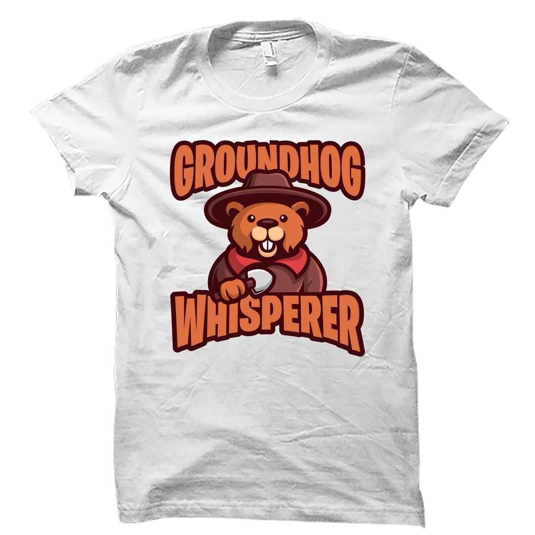 Groundhog Shirt. Groundhog Gift. Groundhog Gifts.. Groundhog T-shirt ...