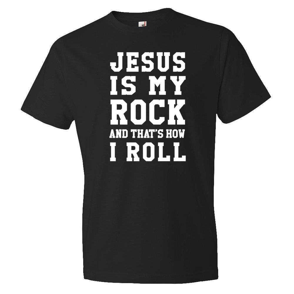 Jesus is My Rock Shirt Christian Shirt Jesus Shirt Jesus - Etsy