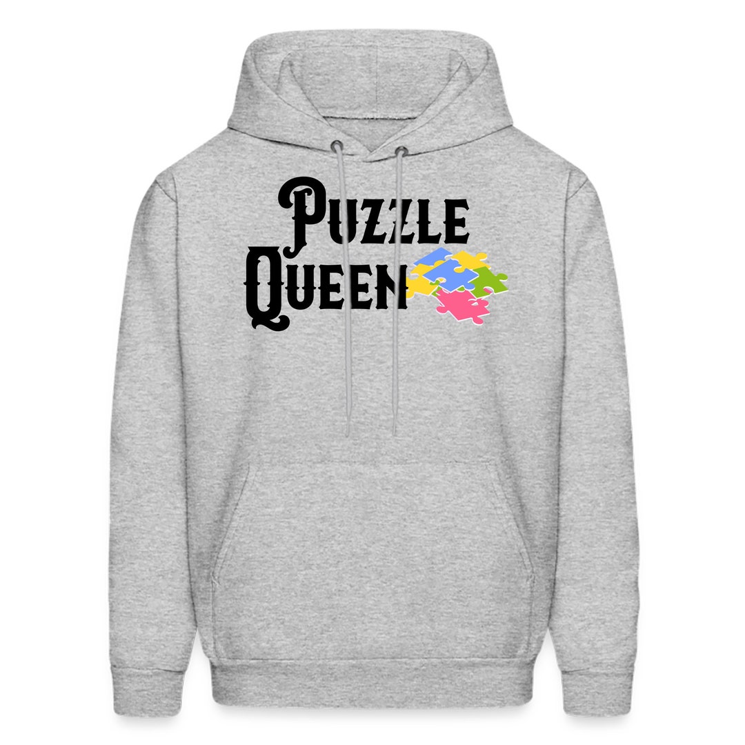 Puzzle Hoodie. Puzzle Gift. Puzzle Lover Gift. Puzzler Hoodie. Jigsaw ...