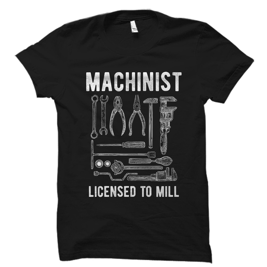 Machine Operator Gift. Machinist Shirt. Machinist Gift. Machine ...