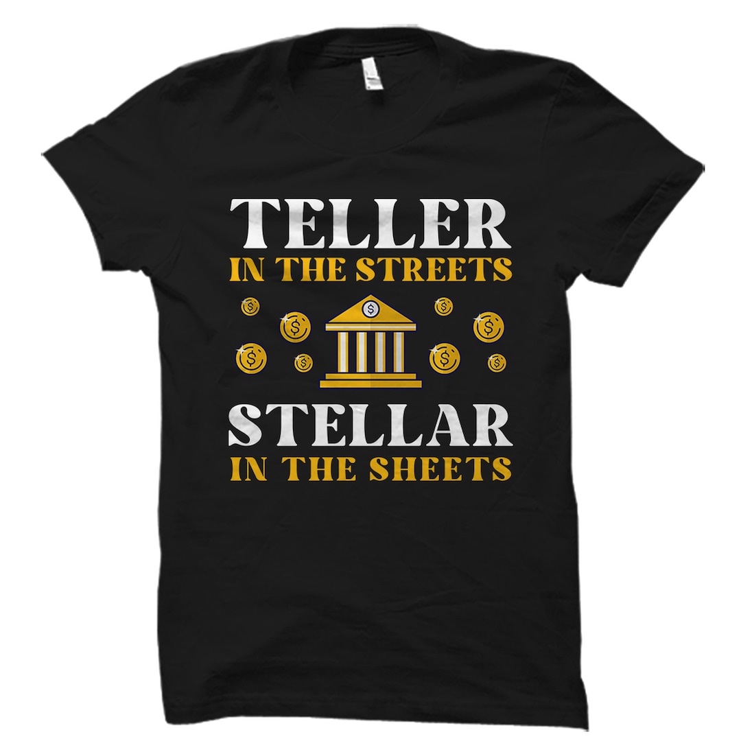 Bank Teller Shirt. Bank Teller Gift. Bank Worker. Bank Shirt. Bank Gift ...