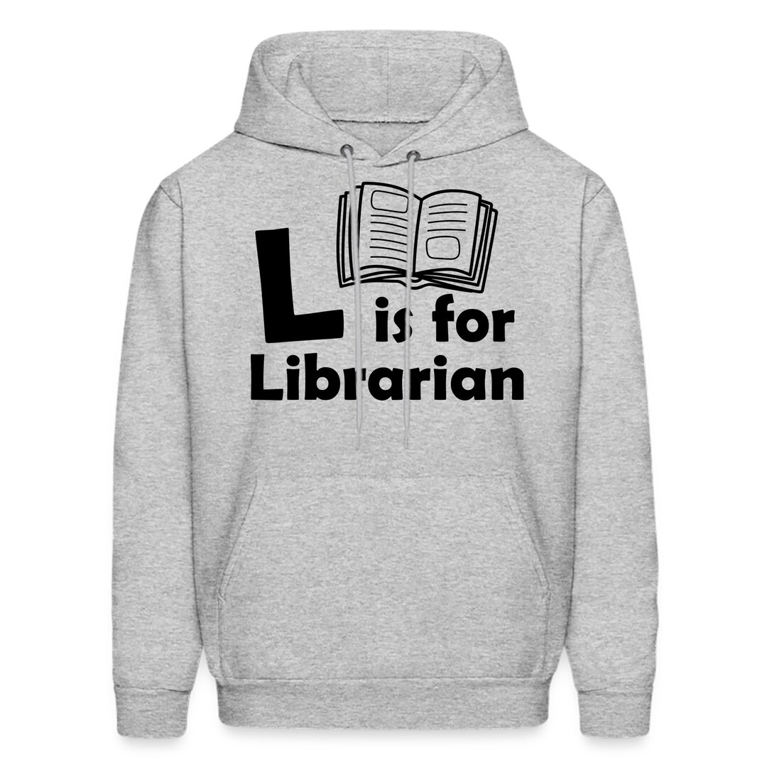 Librarian Hoodie. Librarian Gift. Library Hoodie. Library Gift. Book ...