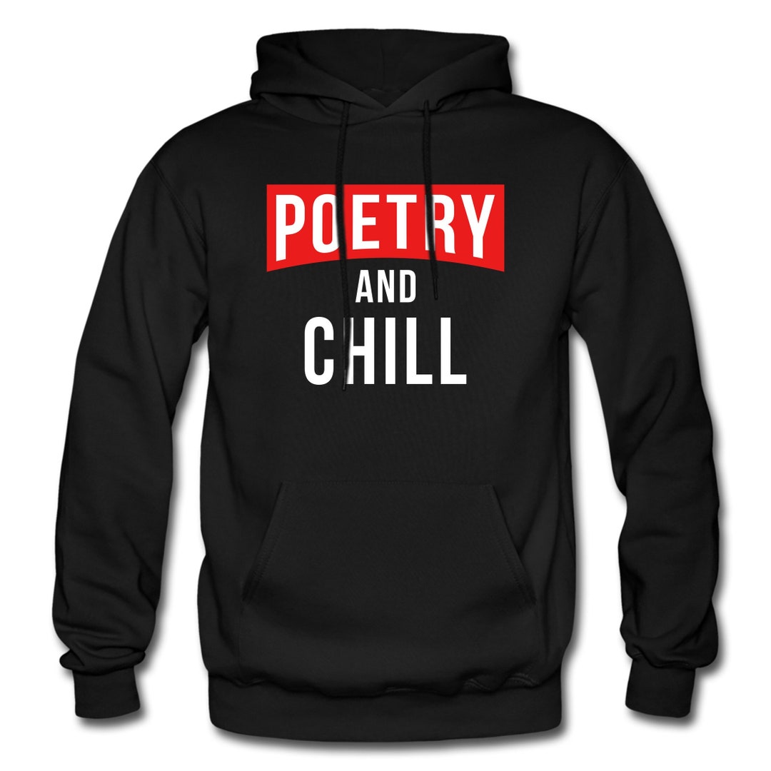 Poetry Hoodie. Poetry Sweater. Poet Clothing. Poet Hoodie. Poetry ...