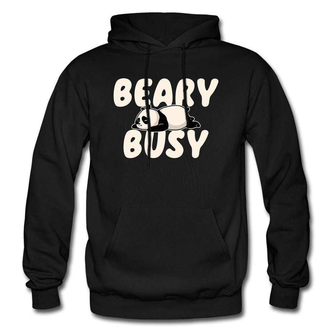 Panda Bear Hoodie. Panda Bear Gift. Panda Sweatshirt. Cute Panda ...
