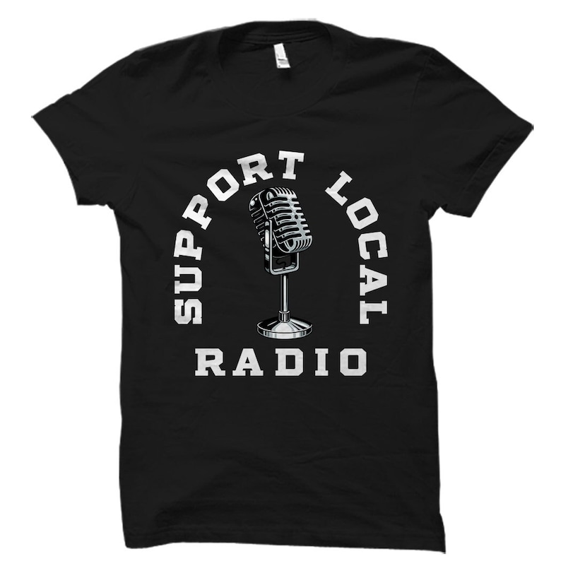 Radio Shirt. Radio Gift. Broadcaster Shirt. Broadcaster Gift. Local ...