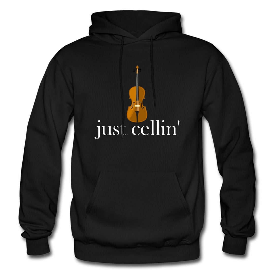 Cello Hoodie. Cello Sweater. Cello Clothing. Cellist Pullover. Cellist ...