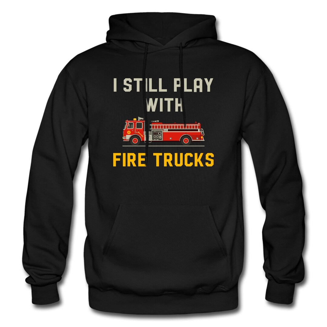 Firefighter Hoodie. Firefighter Pullover. Firefighter Clothing. Fireman ...