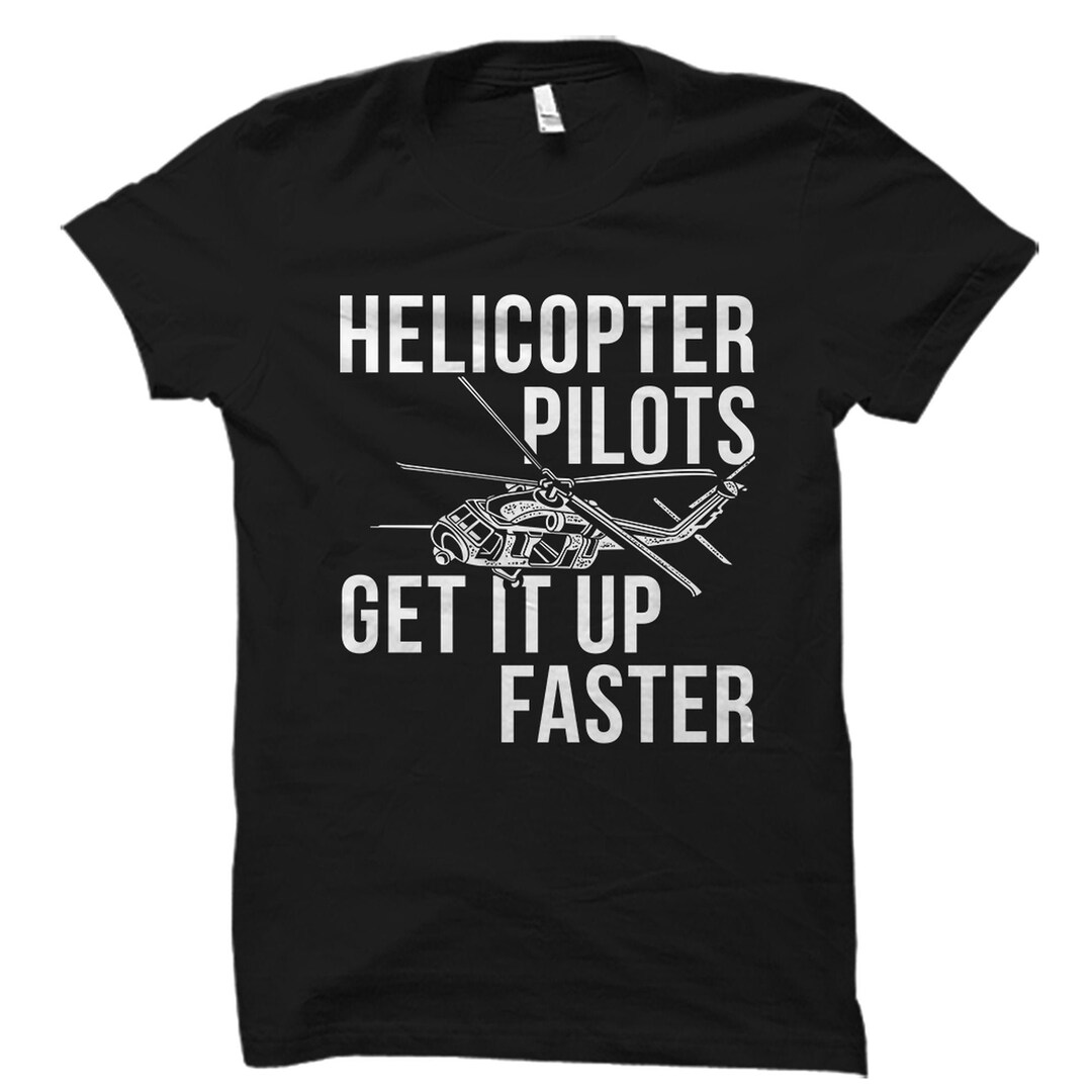 Helicopter Shirt. Helicopter Pilot Shirt. Heli Pilot Shirt. Helicopter ...