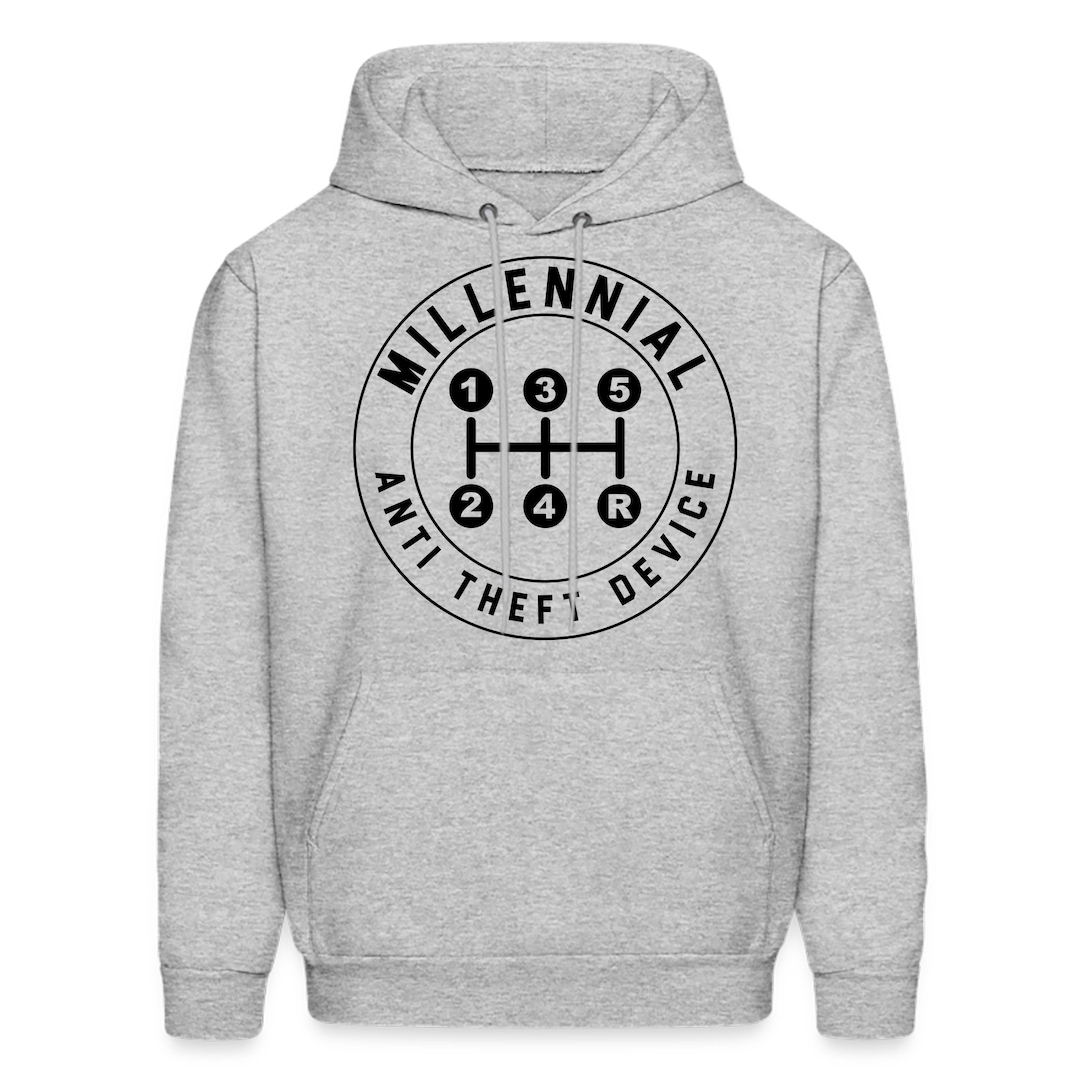 Stick Shift Hoodie. Manual Drive. Car Lover Gift. Millennial Gift. Anti Theft Hoodie. Driver ...