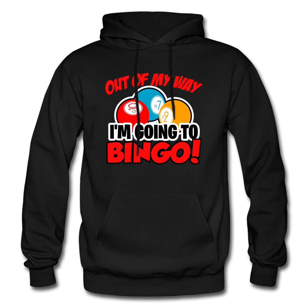 Bingo Hoodie. Bingo Gift. Bingo Lover Gifts. Bingo Sweater. Bingo ...