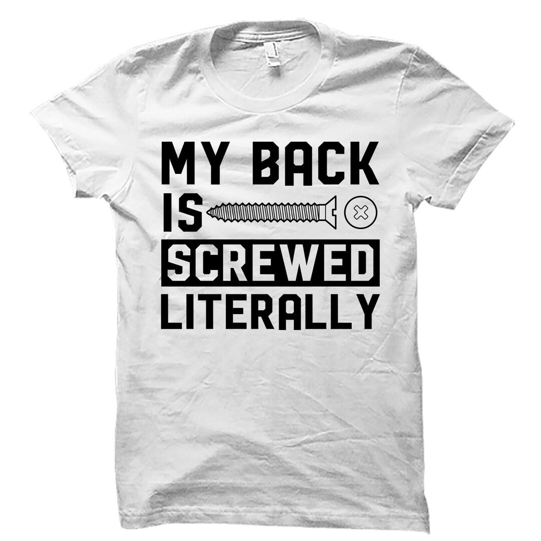 Back Surgery Gift. Back Surgery Shirt. Spinal Fusion Shirt. Spinal ...