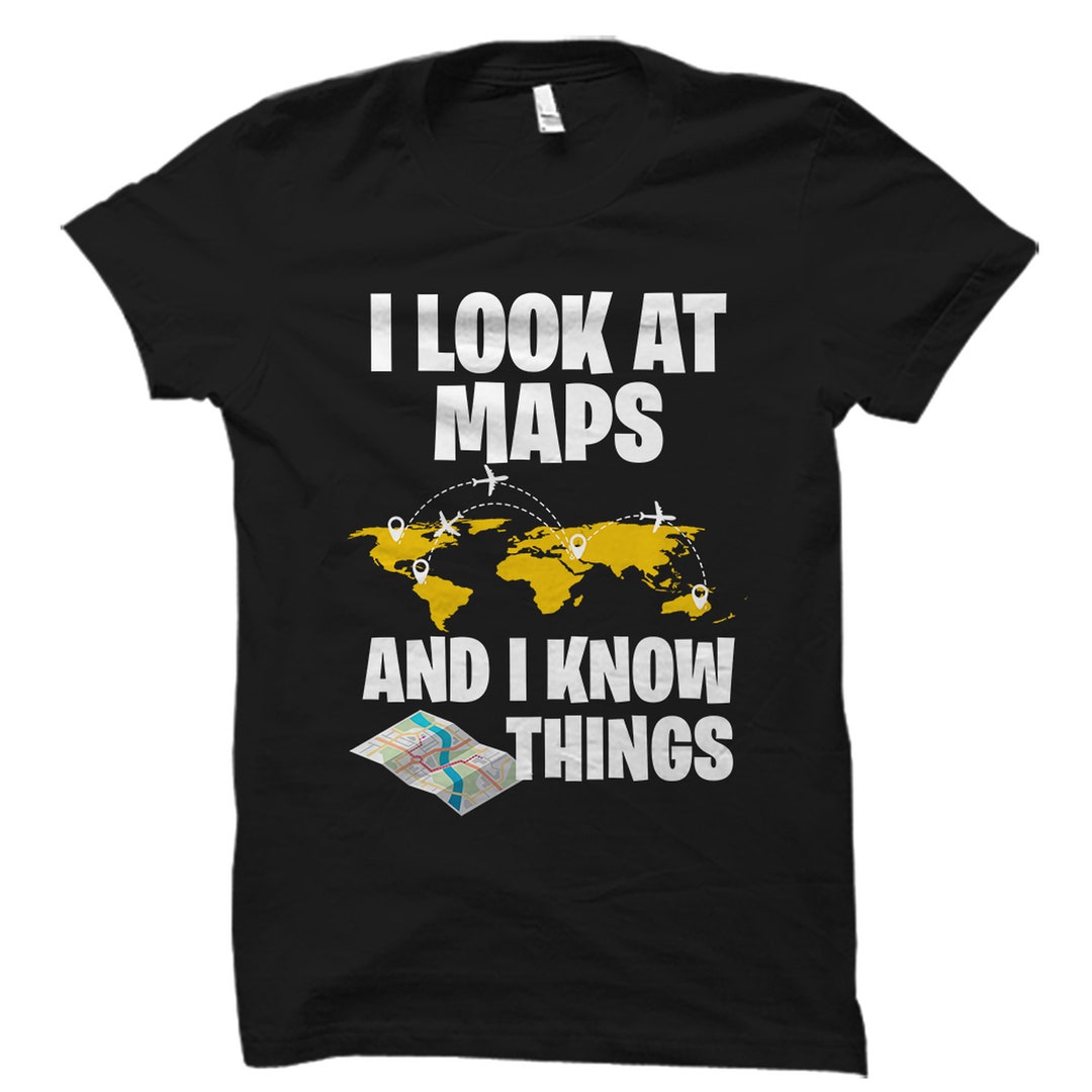 Cartographer Shirt Cartographer Gift Land Surveyor Shirt Cartography ...